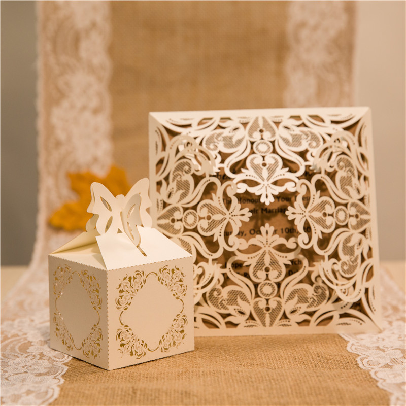 Caja De Invitaciones De Boda